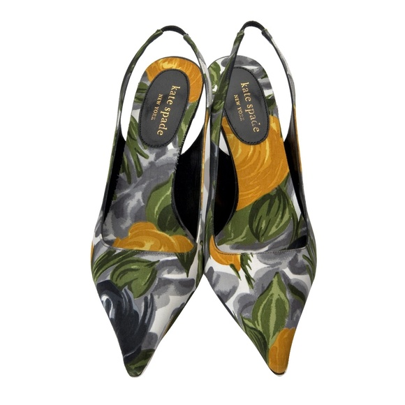 kate spade | Shoes | New Kate Spade Spring 205 Collection Floral Heel ...